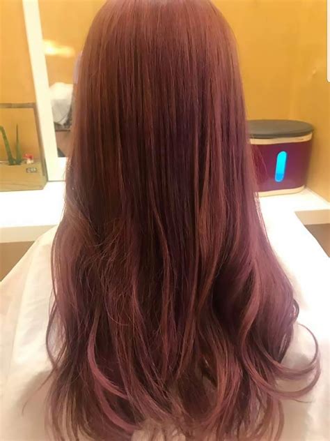 에리카헤어 핑크브라운 핑크염색 실제로 봐야 더 예쁜 핑크브라운 컬러💗 에리카헤어