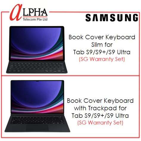 Samsung Book Cover Keyboard Slim With Trackpad For Galaxy Tab S S Fe S S Fe S