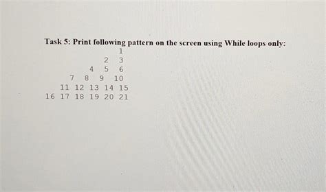 Solved Task 1 Write A Python Program Which Takes A Number