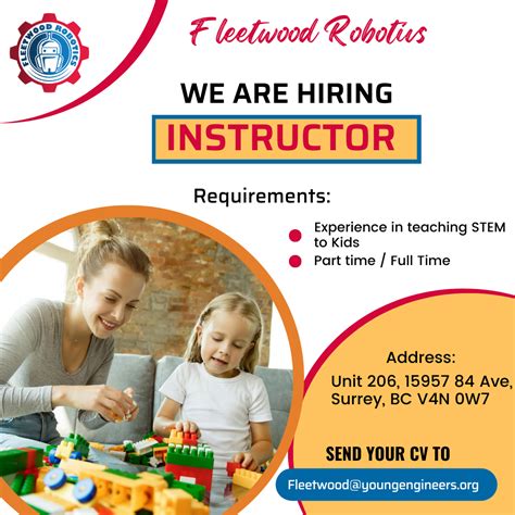 Careers Fleetwood Robotics