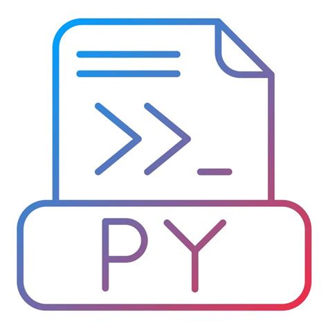 Premium Vector Python File Icon Vector Image Can Be Used For Computer