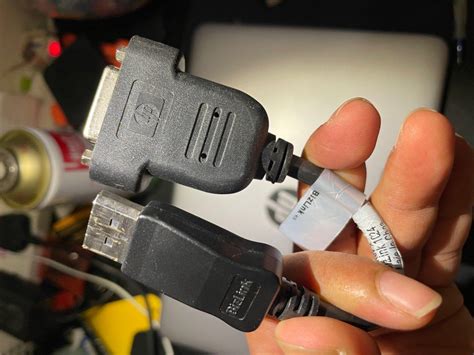 Genuine Hp Displayport To Dvi D Adapter Computers Tech Parts Accessories Cables