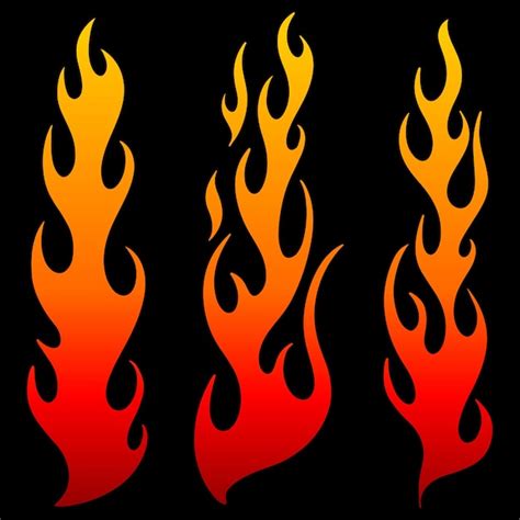Premium Vector Fire Flame Bundle Pack