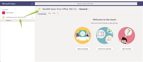 managing microsoft teams with office 365 cli commands
