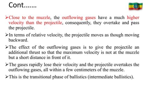 Lecture Note On Internal Ballistics Pptx Arms And Ammunition Sensitive Topics