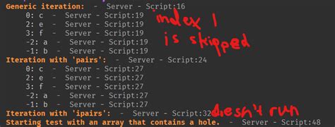 In Tables Vs Ipairs Table Scripting Support Developer Forum Roblox