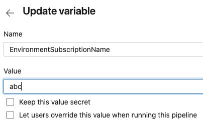 Cannot Use Parameter Variables For AzureSubscription In AzurePowerShell Task In Deployment