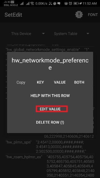 How To Enable G LTE Only Network Mode In Huawei Honor Device