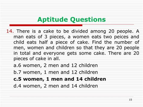 PPT Aptitude Questions PowerPoint Presentation Free Download ID