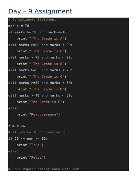 Day 9 Assignment Solutions Pdf Computer Science Computer Programming Day 9 Assignment Solutions Pdf Computer Science Computer Programming