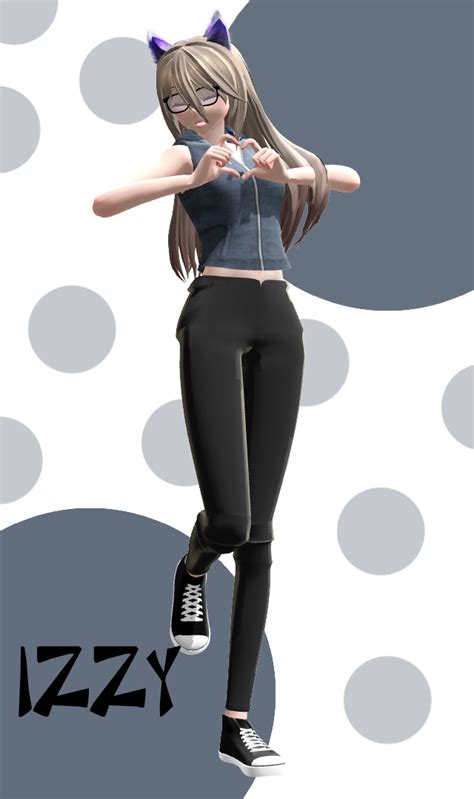 Izzy Model Request By Tsumtsumi On Deviantart