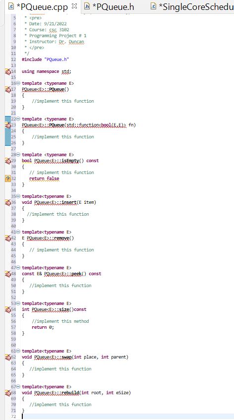 solved can you help me get my queue h file in the correct