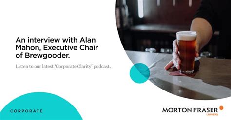 Paul Geoghegan On Linkedin Corporate Clarity Interview With Alan Mahon Executive Chair Of