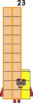Numberblocks 23 Blocks By Jeanpaulfelix On Deviantart