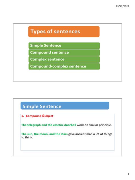 Types Of Sentences Pdf Linguistic Morphology Syntax Types Of Sentences Pdf Linguistic Morphology Syntax