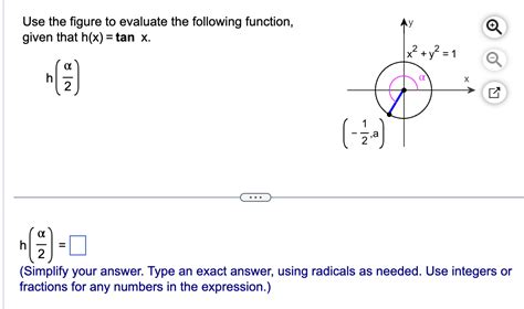 solved use the figure to evaluate the following