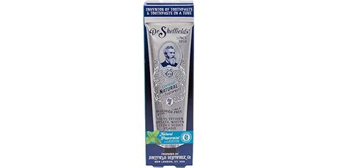 Dr Sheffields Toothpaste Natural Peppermint