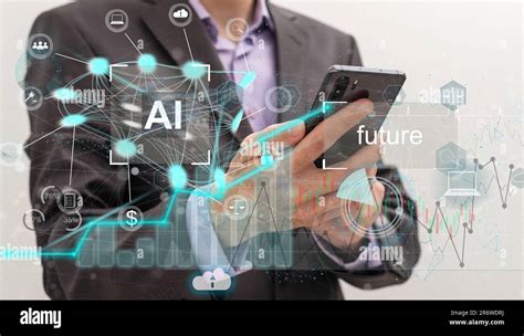 Ai Technology Artificial Intelligence Man Using Technology Smart