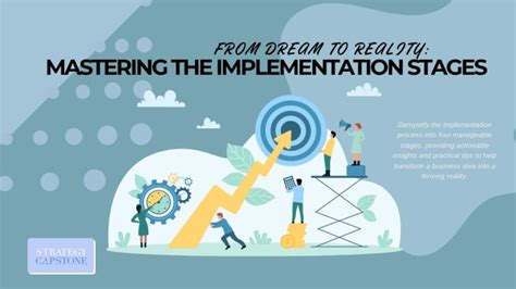 A Roadmap To The Implementation Stages Strategy Capstone
