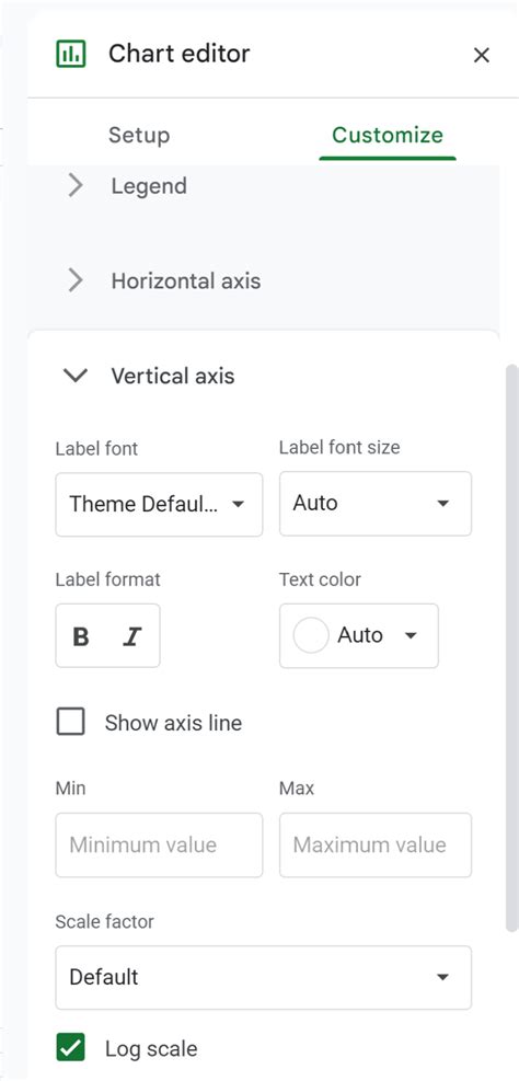 How To Create A Semi Log Graph In Google Sheets
