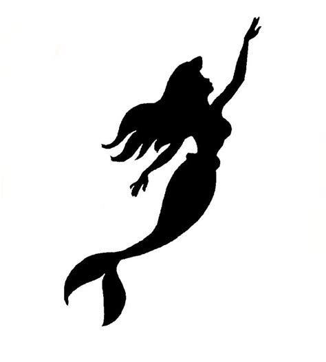 Ariel Silhouette Disney