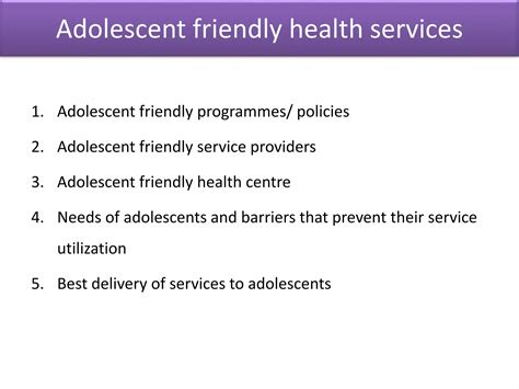 Adolescent Reproductive And Sexual Health ARSH PPTX