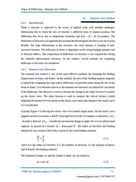 moment area mehhod and conjugate beam method pdf beam structure