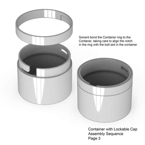 3d Printed Lockable Container By Woodenclocks Pinshape