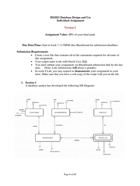 Ass01 Pdf Table Database Data Model