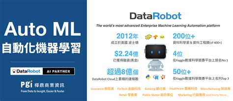 【datarobot 重磅介紹】ml 訓練師的新武器？automl自動化機器學習平台 by pgi 樺鼎商業資訊 pgi 樺鼎商業資訊