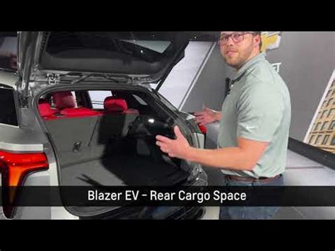 2024 Chevy Blazer Ev Education Rear Cargo Space Chevrolet Youtube
