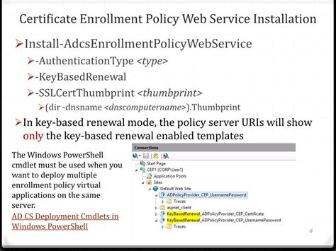 Ppt Cross Forest Certificate Enrollment Using Certificate Enrollment Web Services Powerpoint