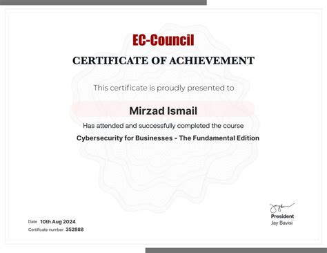 Mirzad Ismail On Linkedin Cybersecurity For Businesses The Fundamental Edition