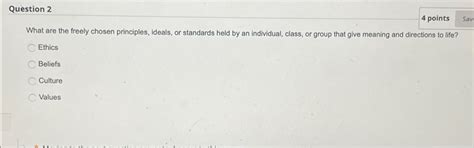 solved question 24 ﻿pointswhat are the freely chosen