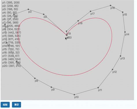 beziermaker js——n阶贝塞尔曲线生成器由于原生的canvas最高只支持到三阶贝塞尔曲线，那么我想添加多个控 掘金