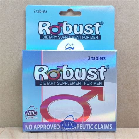 Robust Dietary Supplement For Men 2 Tablets Lazada Ph