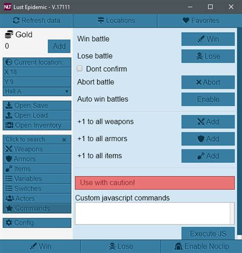 Tool RPGM RPG Maker MV MZ CheatMenu V F Zone Adult Games Comics Mods Cheats
