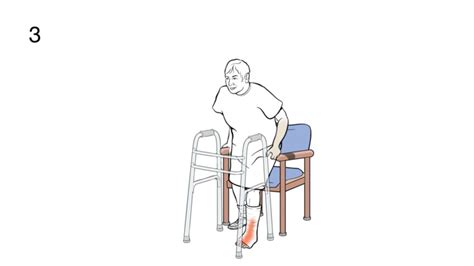 Video Step By Step Sitting With A Walker Non Weight Bearing