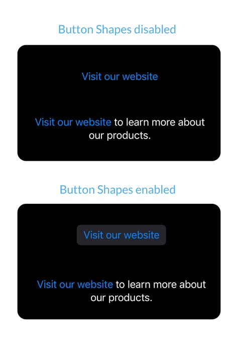 Adjust SwiftUI Controls For The Button Shapes Accessibility Setting