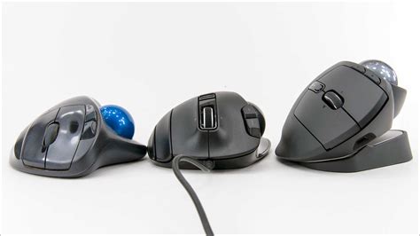 Logitech Mx Ergo Mx Ergo Plus Vs M Vs Elecom