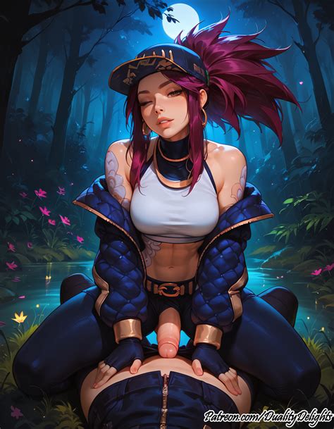 Rule 34 1futa 1futanari Ai Generated Akali Balls Breasts