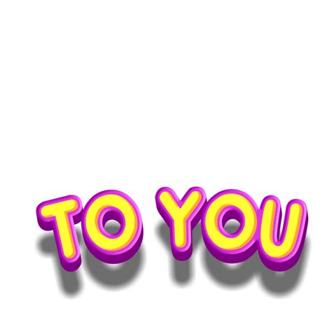 3d Text Typography 14524975 Png