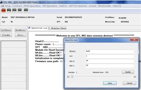 Wd Hdd Firmware Repair Tool Wd Hdd Directory Module Editing Dolphin