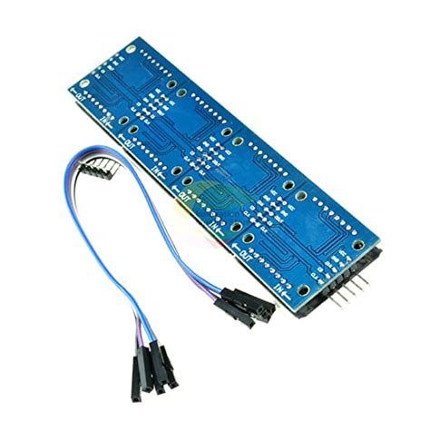 Max7219 Led Microcontroller 4 In 1 Display With 5p Line Dot Matrix