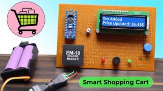 Smart Shopping Cart With Automatic Billing Using RFID Arduino