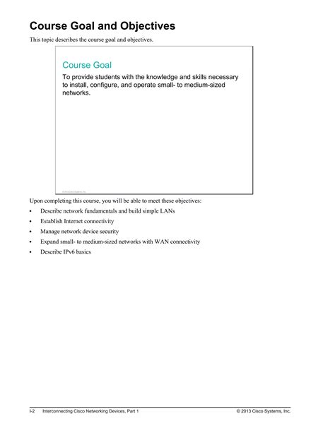 Interconnecting Cisco Networking Devices Pdf