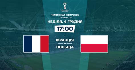 Франція Польща онлайн трансляція матчу 1 8 фіналу ЧС 2022 — Проспорт