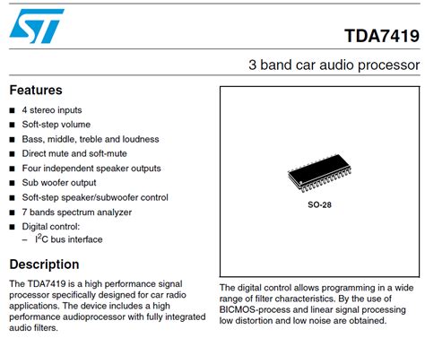 Tda7419