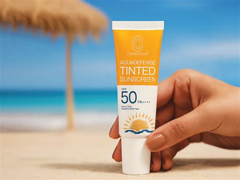Buy Cosmosheer Aquadefense Tinted Sunscreen Online Clinikally