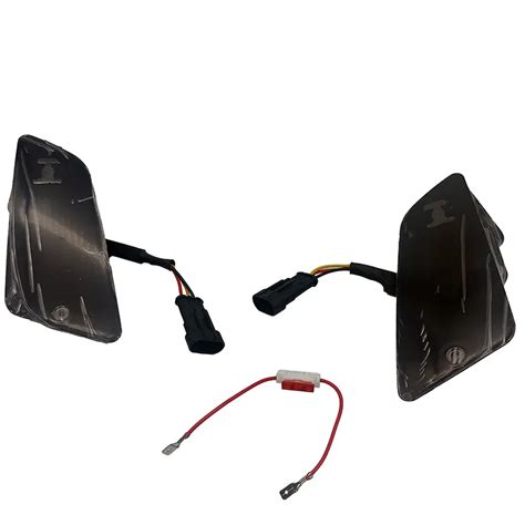 Alpha Lightning Led Front Turn Signals Smoke Vespa Gts Models Roger Trading The Best